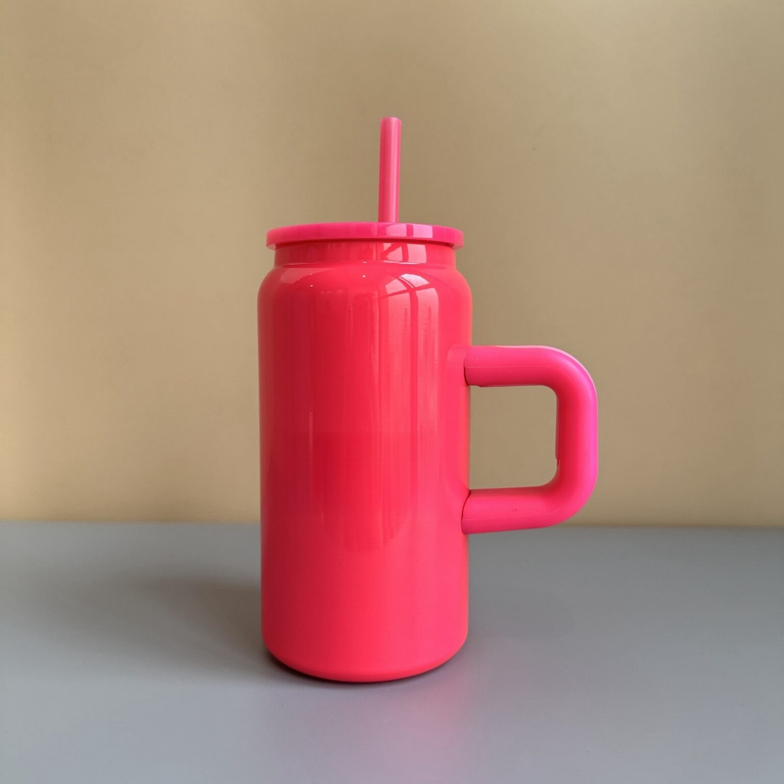 16oz Sublimation Blank Stainless Steel Soda Can With Handle