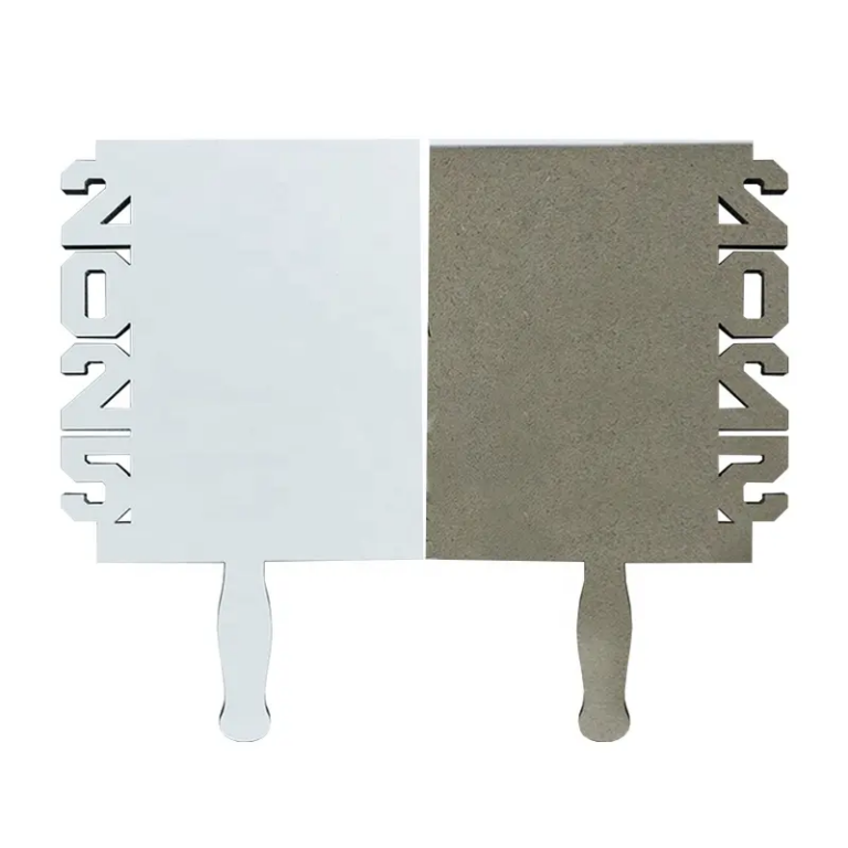 2025 Graduation Sublimation Blank Paddle Fan Photo Frame