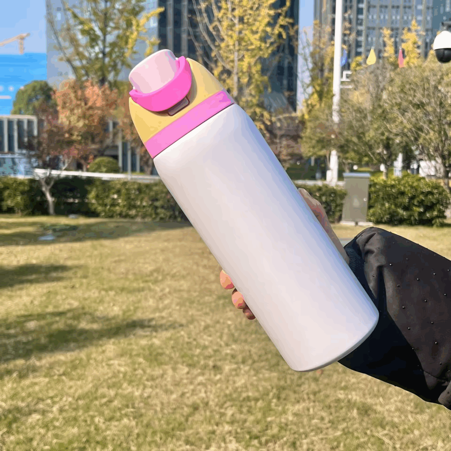 Stainless 24oz Sublimation Owala Freesip Dupe Water Bottles